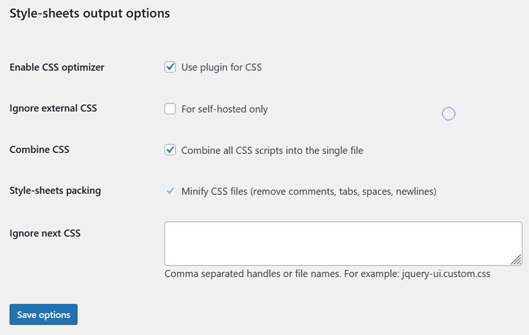 JS & CSS Script Optimizer插件压缩JS和CSS减少WordPress体积加速 - 主机评价网